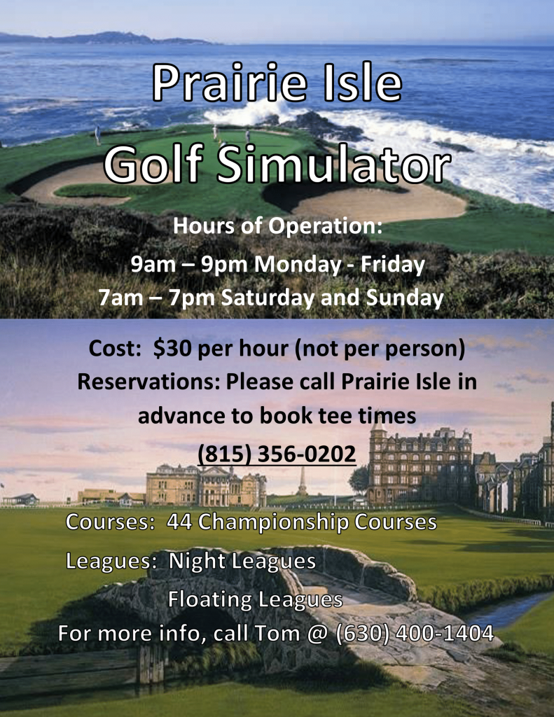 Simulator - Prairie Isle Golf Course